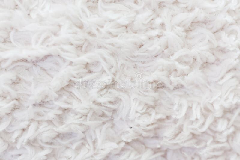 White Plush or Wool Texture Stock Image - Image of pattern, cloth: 22681521