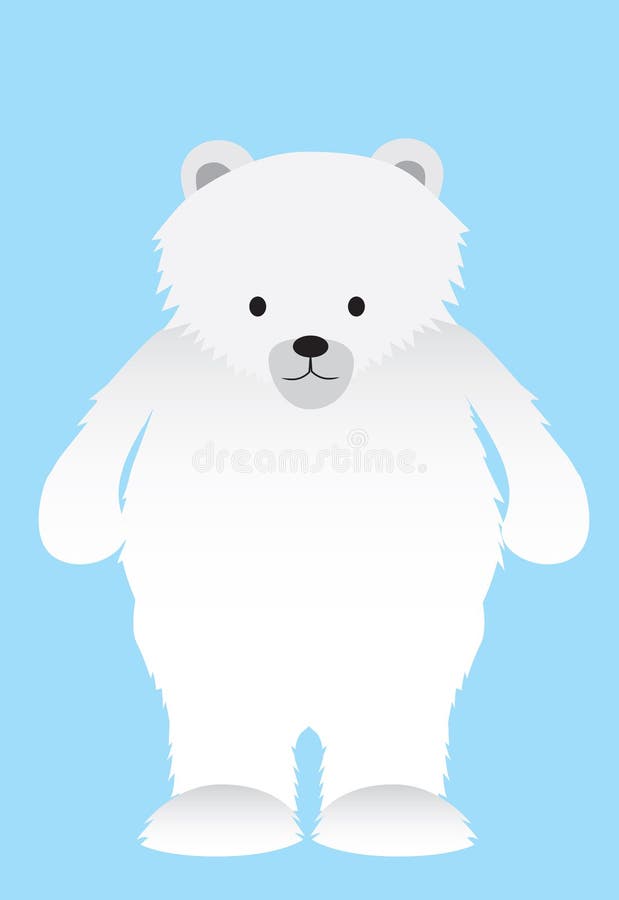 White Polar And Brown Grizzly Smiling Happy Bears Poses Seamless