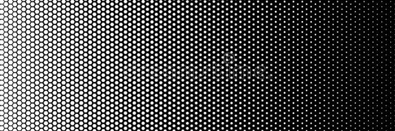 White Polygon Halftone Dots Effect Stock Illustration - Illustration of ...
