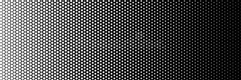 White Polygon Halftone Dots Effect Stock Illustration - Illustration of ...