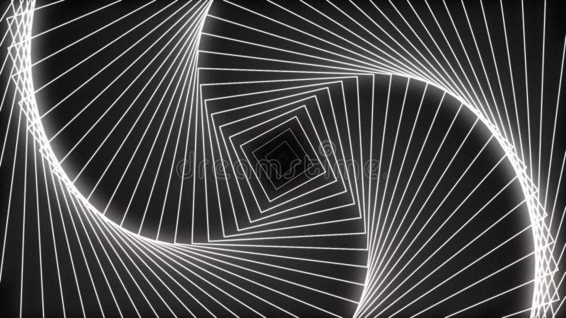 The White Polygon Line Background Moves and Rotates To Form a Beautiful ...