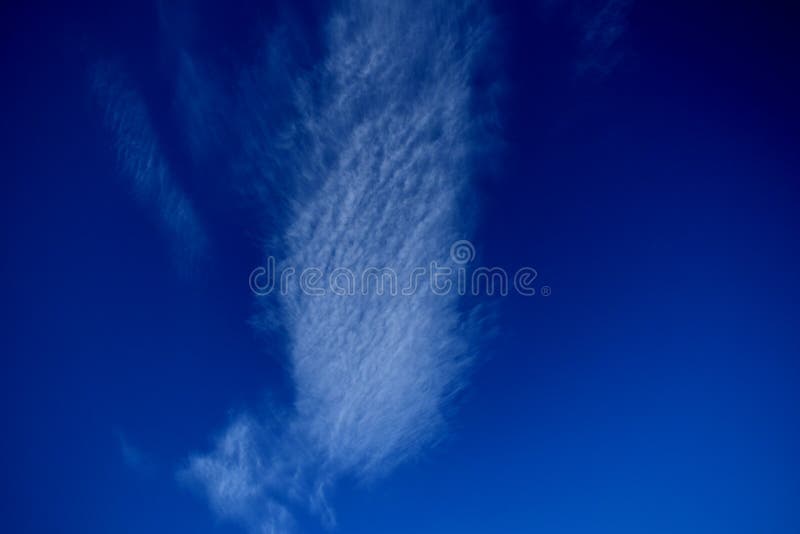 Clouds are Floating High in the Blue Sky Stock Photo - Image of looking ...