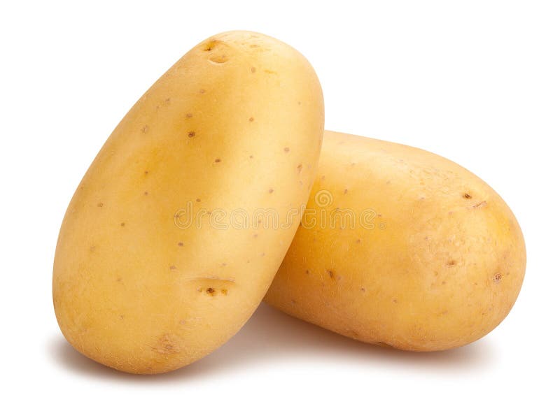 White potatoes stock image. Image of potato, three, clipping - 153579987