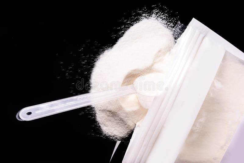 White powder stock photo. Image of diet, drink, fitness - 68317036
