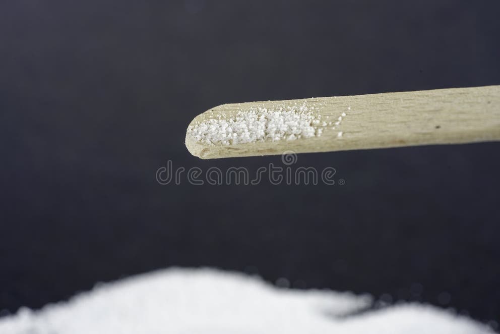 White Powder from the Chemistry Kit for Experimenting Stock Photo ...