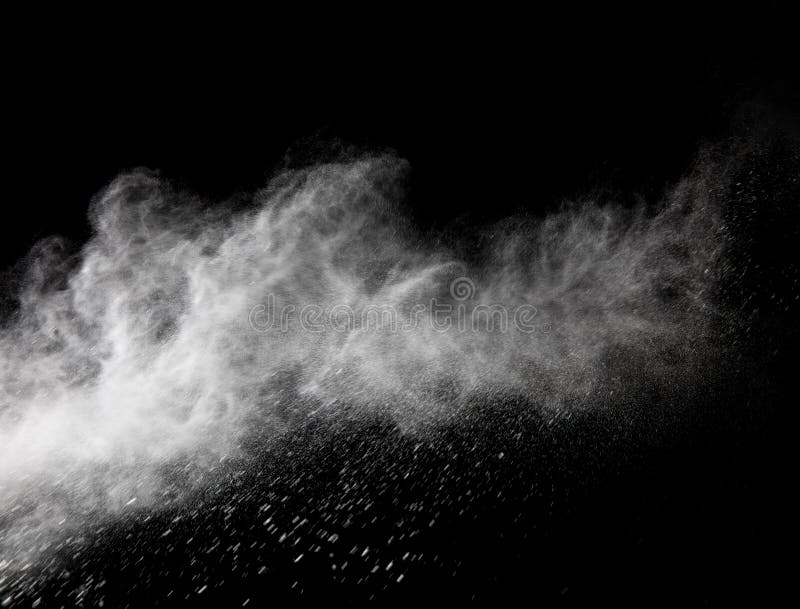 White powder splash stock photo. Image of smog, white - 96256448