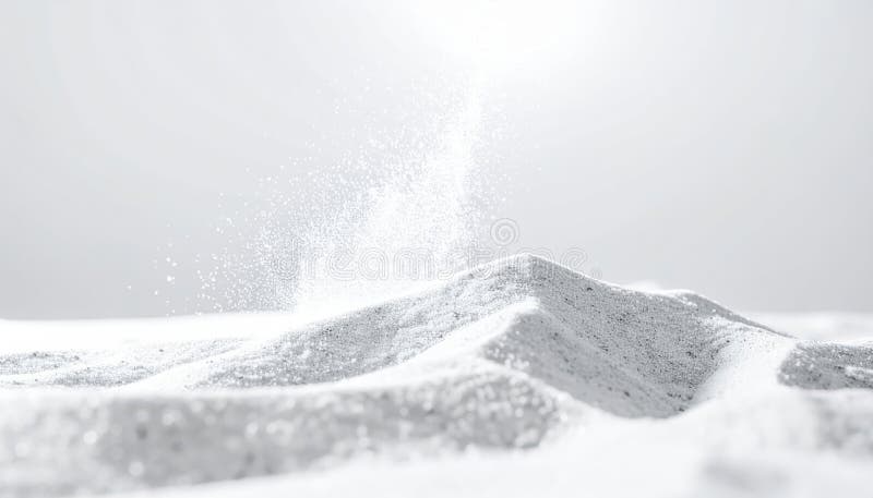 White Powder on Surface, Multiple Exposure Effect on Falling Sand ...