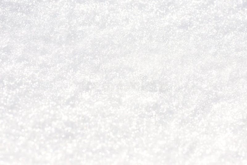 White, powdery snow stock photo. Image of february, christmas - 129122288