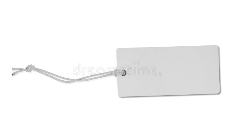 White price tag stock image. Image of advertisement - 136502953