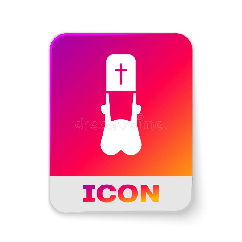 Catholic Priest Collar Icon Stock Illustrations – 639 Catholic Priest ...