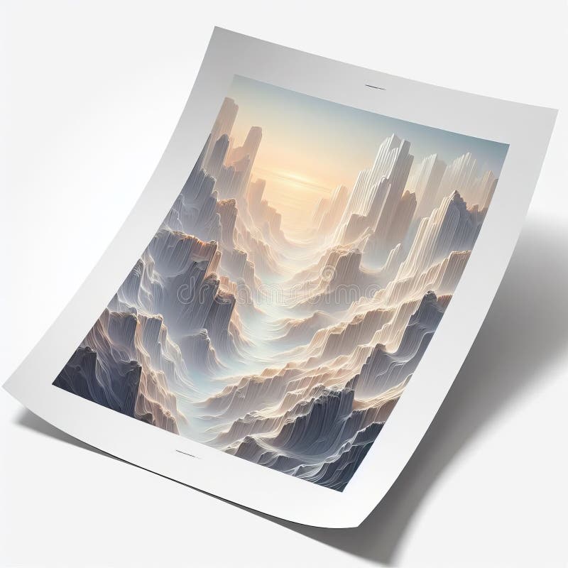 White Printer Paper Texture with a Standard Smooth Finish, Ligh Stock ...