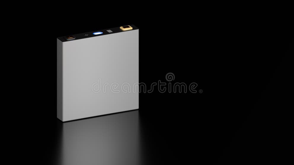 White Prismatic Cell, Rectangular Lithium Phosphate LFP Battery for ...