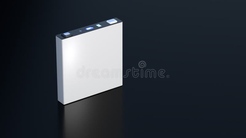 White Prismatic Cell, Rectangular Lithium Phosphate LFP Battery for ...