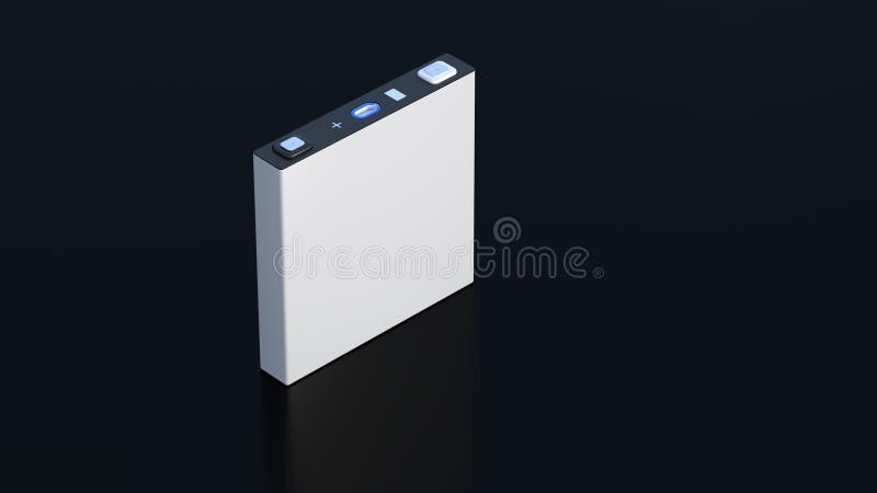 White Prismatic Cell, Rectangular Lithium Phosphate LFP Battery for ...