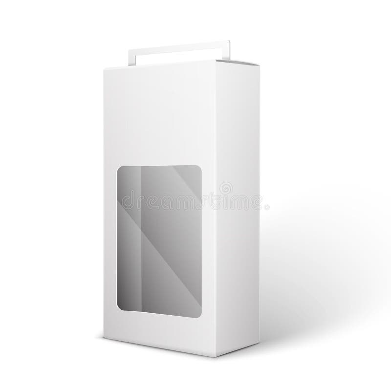 White Product Package Box stock vector. Illustration of food - 46484522