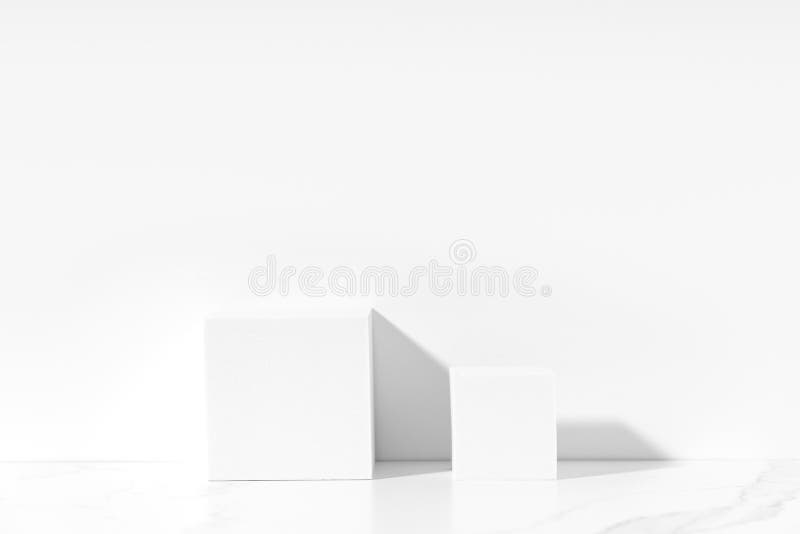 White Product Stage Template for Product Presentation Made with White ...