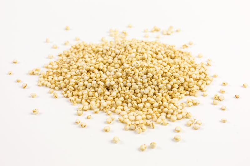 White Pearl Quinoa in a Ceramic Bowl Stock Image - Image of healthy ...