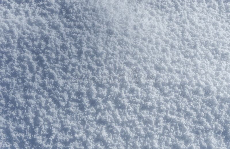 White Pure Snow Texture, Background of Fresh Snow Texture in Blue Tone ...