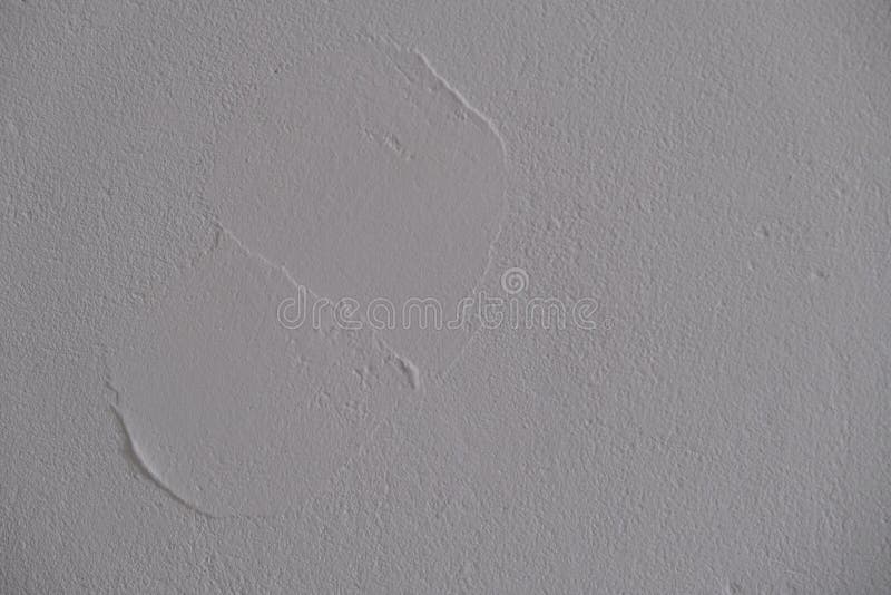 White Putty Rough Wall Background Texture Stock Image - Image of ...