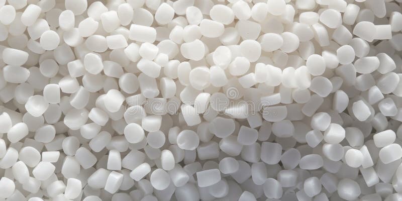 White PVC Granulate Background, Recycled Plastic Granules ...