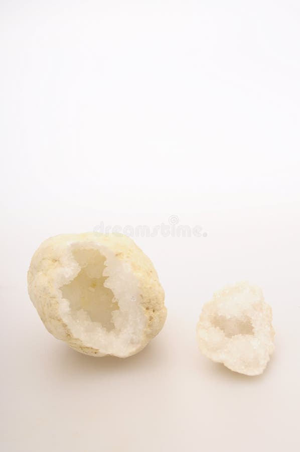 White quartz geode stock photo. Image of colorful, crystals - 27290718