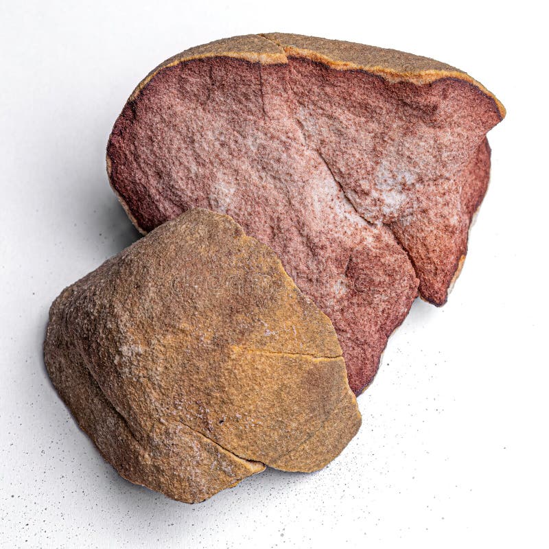 White Quartz Sandstone with Iron Oxide Stock Image - Image of quartz ...