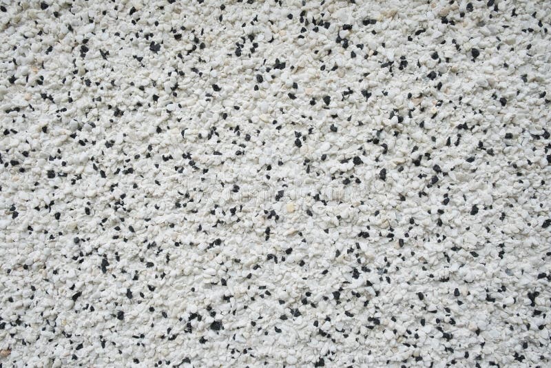 White Quartz Spar Render on Building Stock Image - Image of texture ...