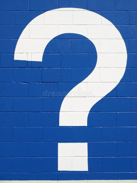White question mark stock image. Image of facade, details - 9587031