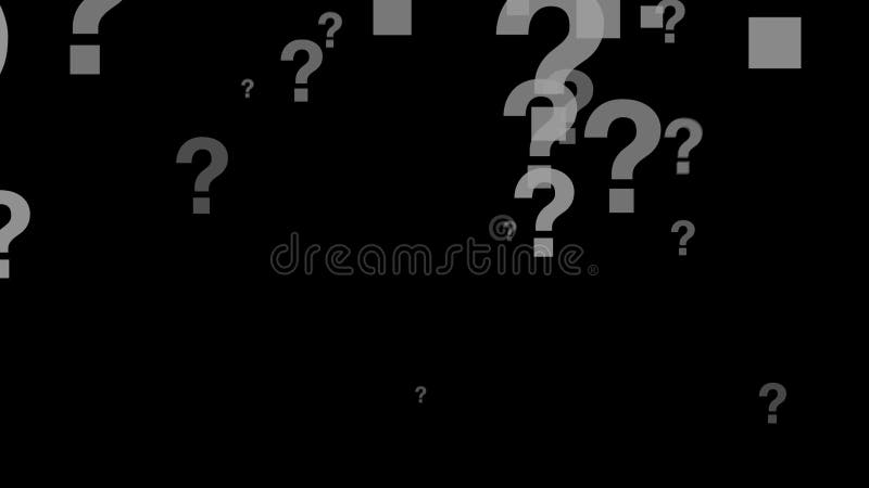 White Question Marks Falling Down on Black Background Stock Footage ... White Question Marks Falling Down on Black Background Stock Footage ...