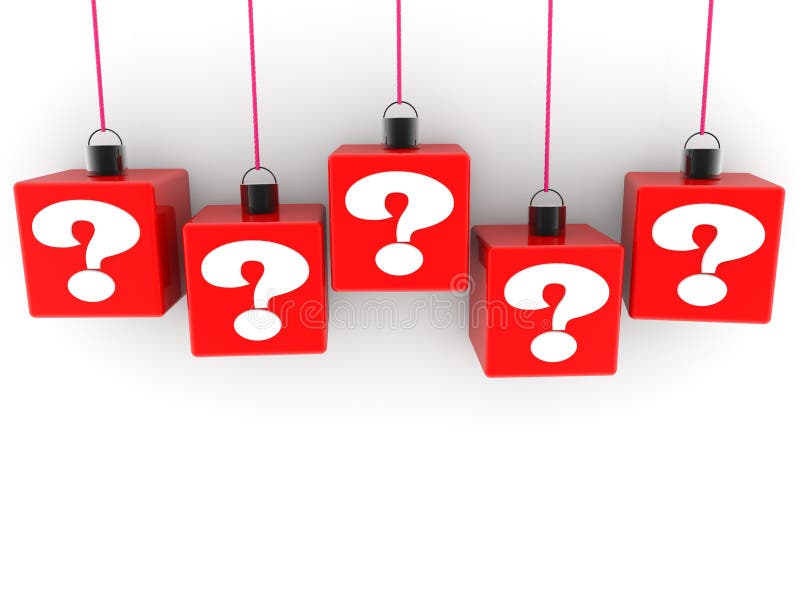 2+ Red question marks box Free Stock Photos - StockFreeImages