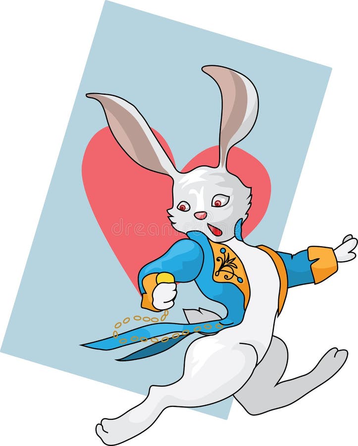 Alice in Wonderland Vector Illustration Stock Vector - Illustration of ...