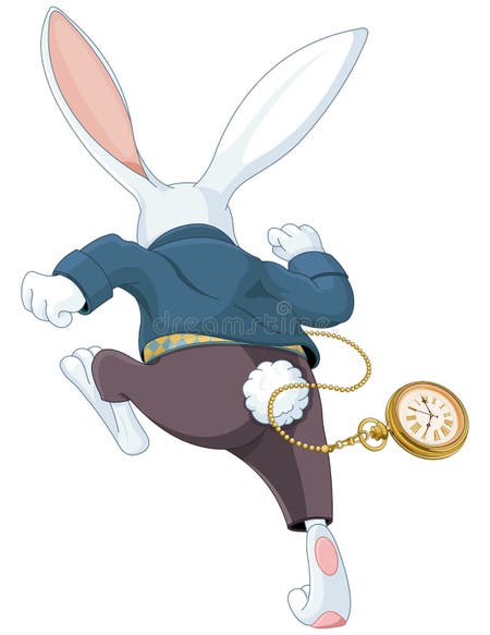 Alice Wonderland Rabbit Stock Illustrations – 1,145 Alice Wonderland ...