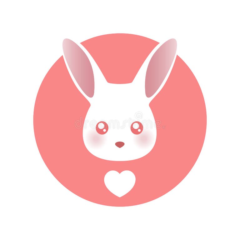 White rabbit icon stock vector. Illustration of logo - 119706713