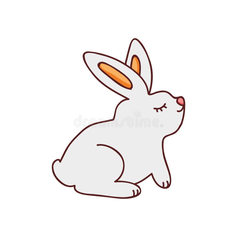 Rabbit Profile Stock Illustrations – 1,046 Rabbit Profile Stock ...