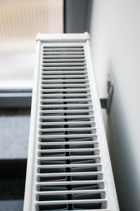 White radiator stock image. Image of warm, white, hanging - 38424063