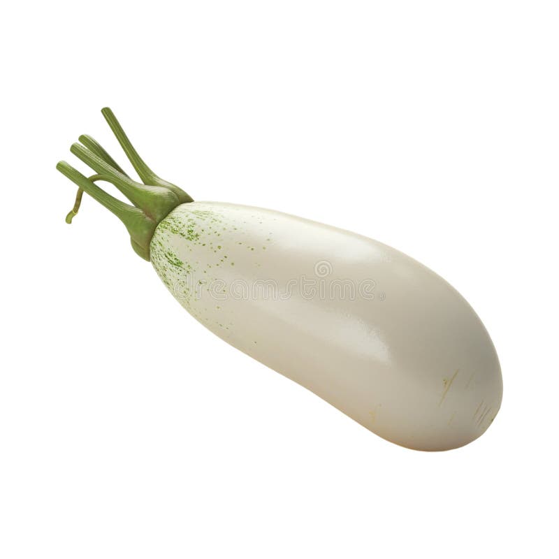 White Radish on Transparent Background - Ai Generated Stock ...