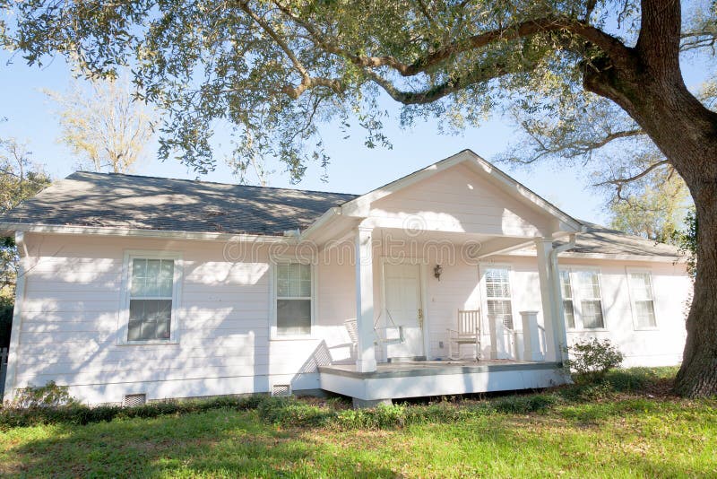 White Ranch Style Home stock image. Image of home, homes - 23797893