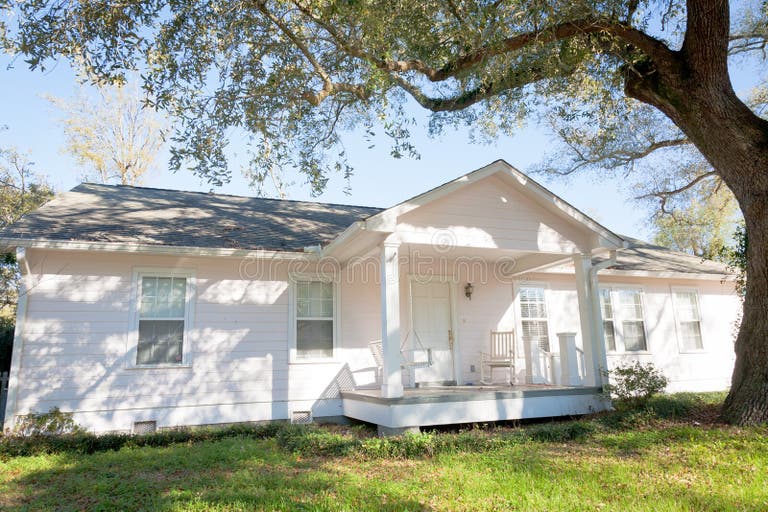 White Ranch Style Home stock image. Image of home, homes - 23797893