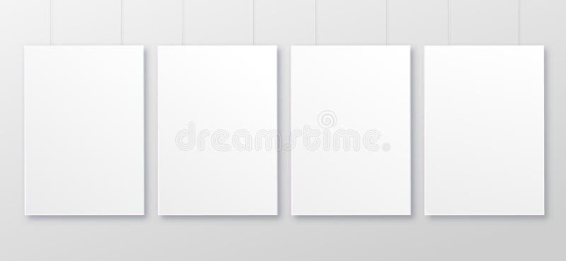 White Realistic Square Empty Picture Frame on Transparent Background ...
