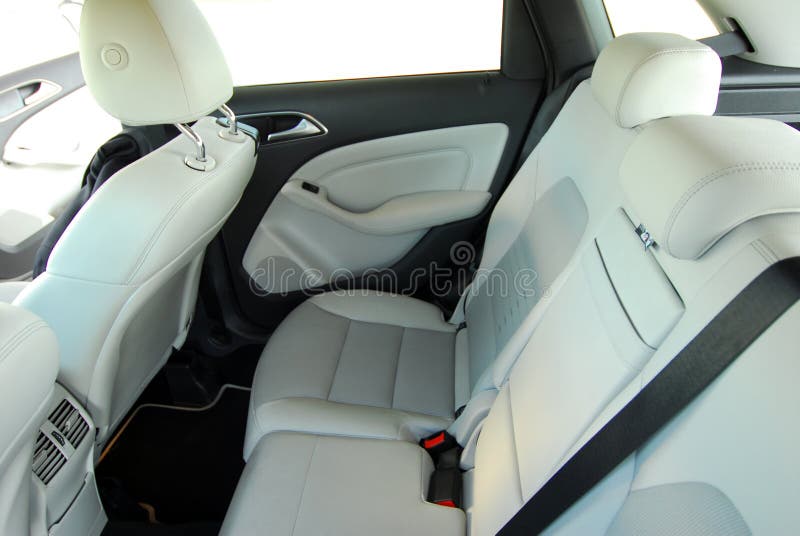 White car rear view stock image. Image of vehicle, hand - 54355729