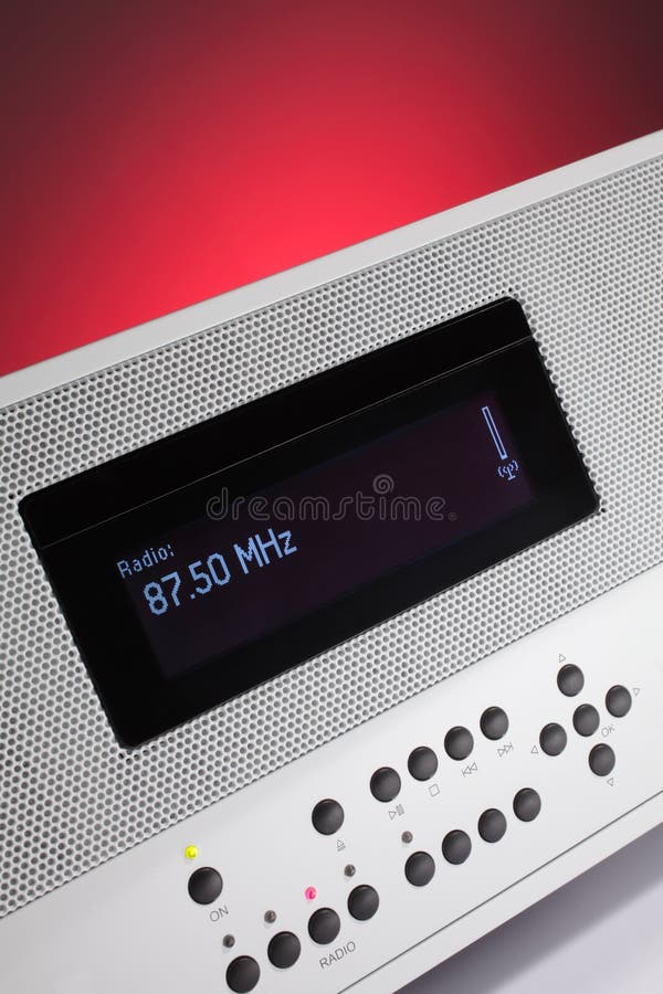 Hi-Fi receiver stock photo. Image of connect, center - 35662370