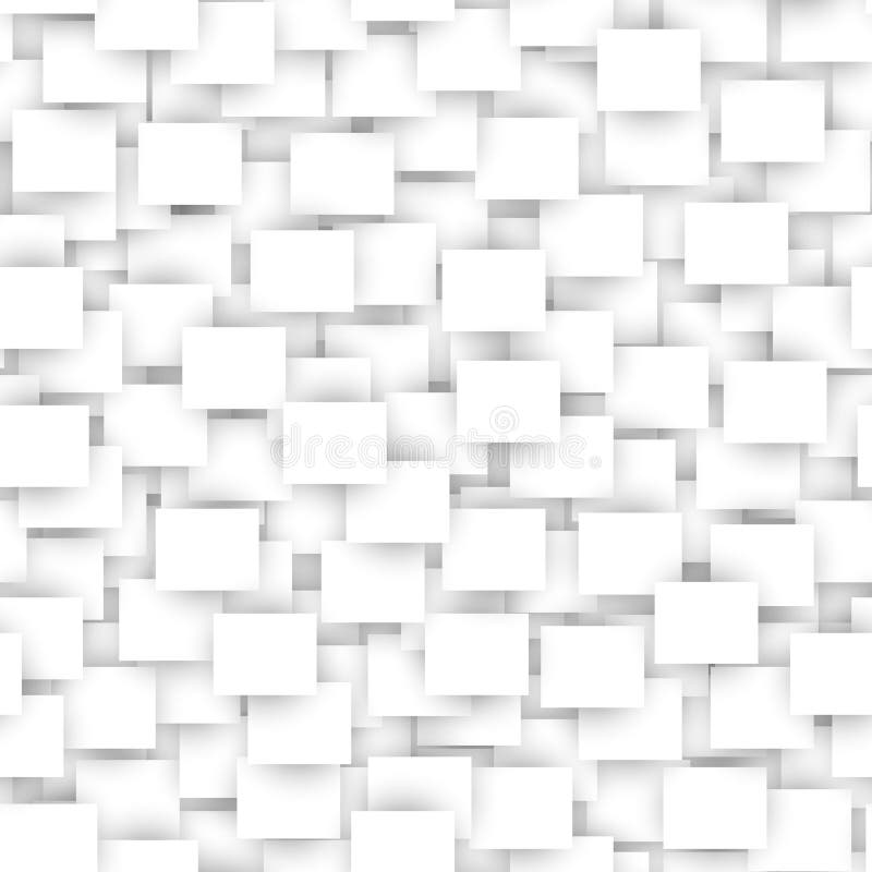 White Rectangle Wall Patterns. without Tiles Grout Stock Vector ...