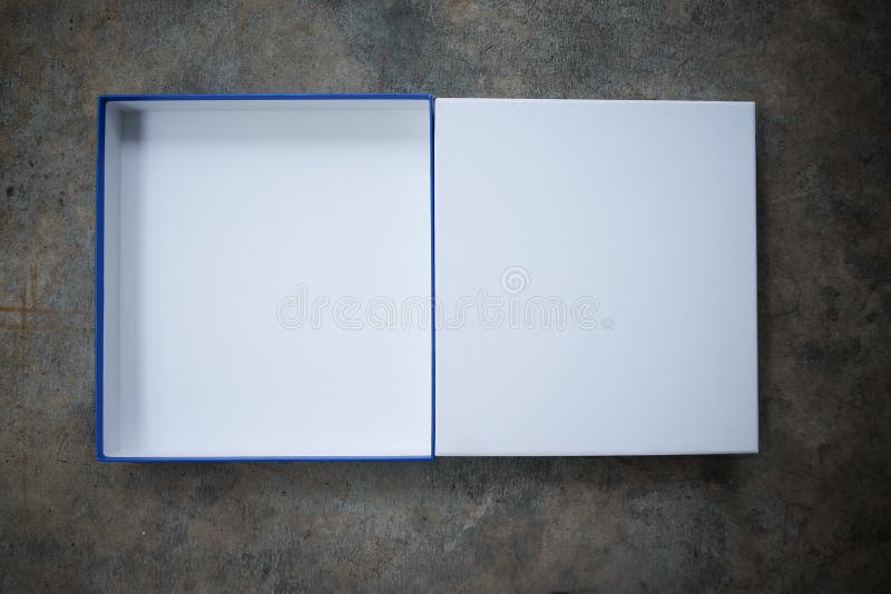 White rectangular box stock image. Image of cardboard - 92038337