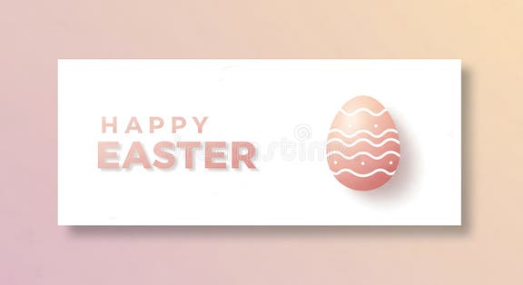 White Rectangular Card Featuring a Pink Gradient Background. "Happy ...