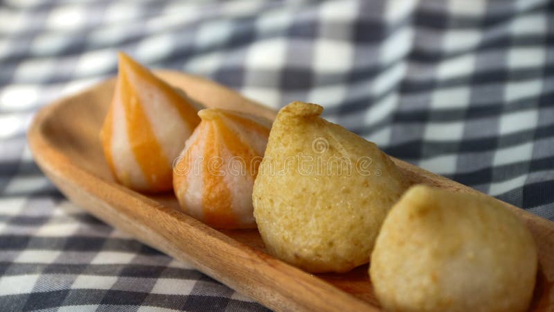 White Rectangular Plate Containing Various Types of Processed Fish ...