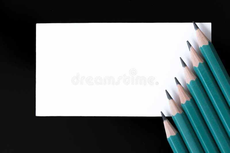 White Rectangular Sheet of Note Paper Stock Photo - Image of desk ...