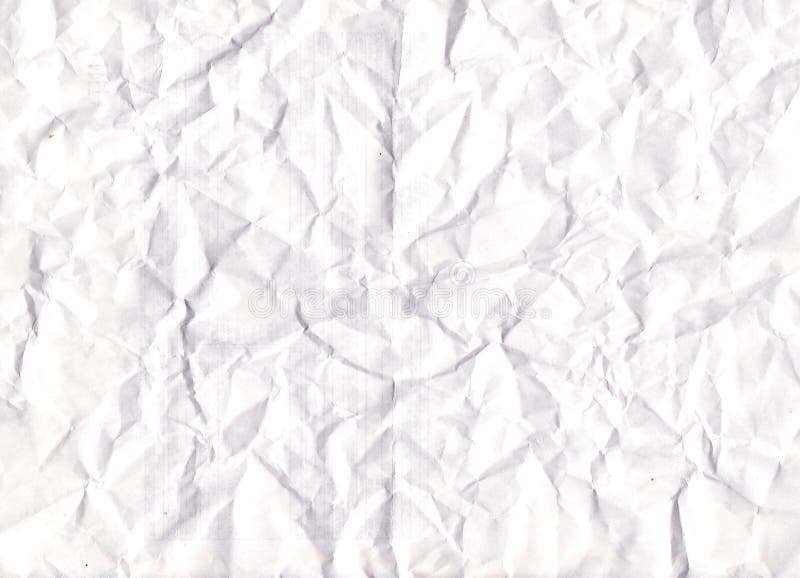 White Recycled Crumbled Paper Texture Background Stock Photo - Image of ...