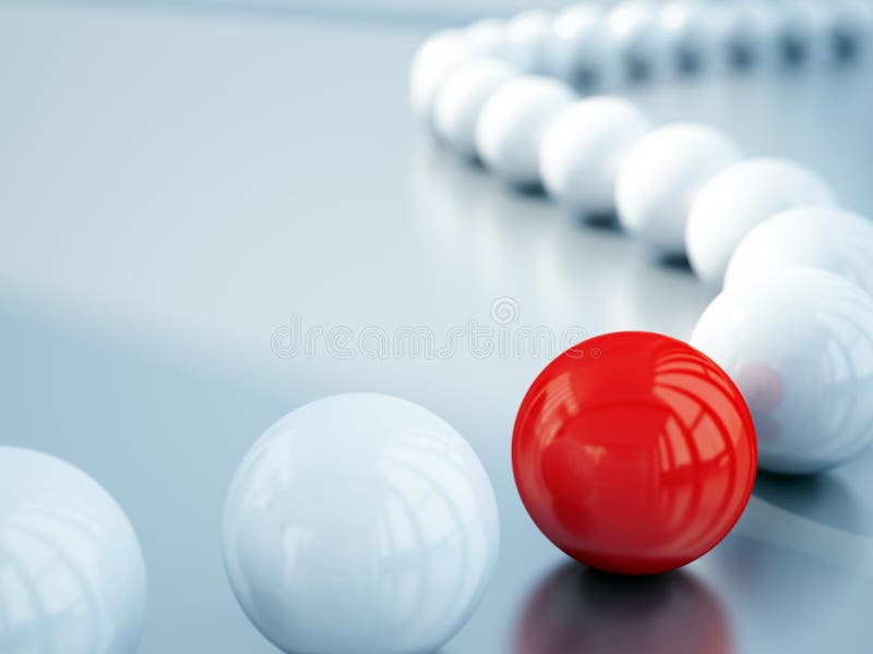White and red balls stock image. Image of network, abstract - 11914083