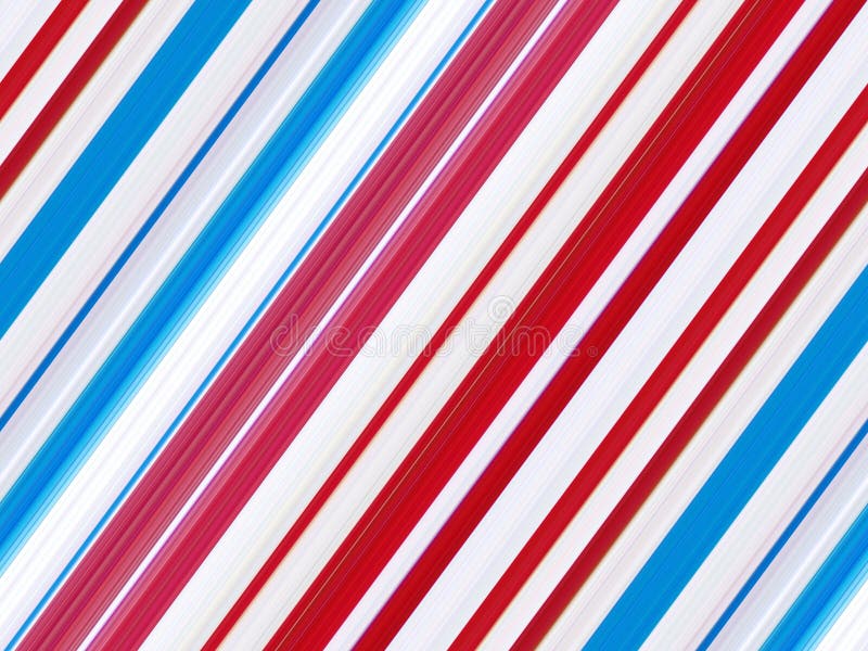 Diagonal White, Red and Blue Stripes Stock Illustration - Illustration ...
