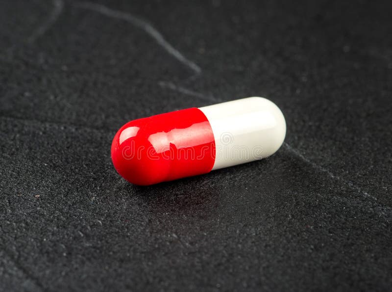 Red white capsule stock image. Image of capsules, colored - 140869281